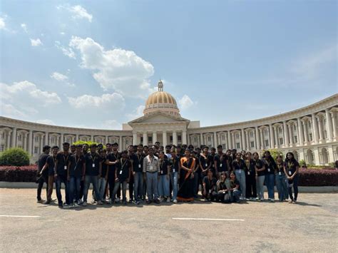 3rd Year B Tech Csse Reva University Got An Opportunity To Visit The Infosys Mysore Campus On