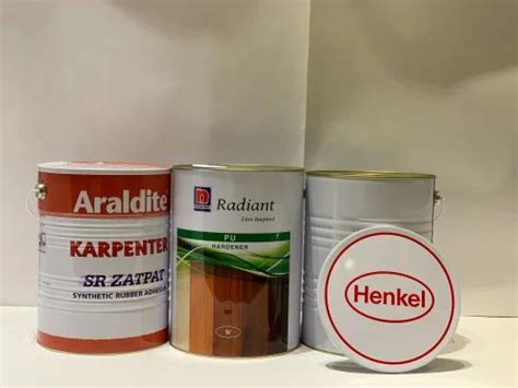 Cylindrical 5ltr Round Solvent And Paint Tin Containers For To Store