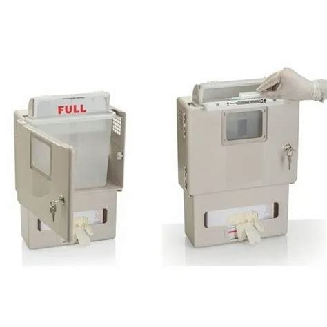Rectangular Wall Mount Sharps Container Capacity 4 6 Litres At ₹ 180
