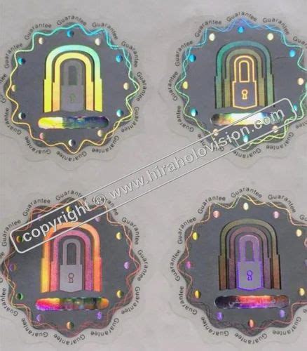 Anti Counterfeit Hologram Labels At सिक्योरिटी होलोग्राम In Bengaluru