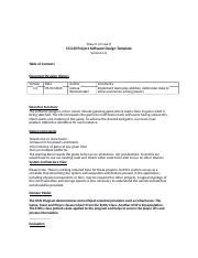 CS 230 Project Software Design Template 2 Docx Draw It Or Lose It CS 230 Project Software