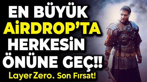 Layerzero Da Extra İşlemlerle En Büyük Airdrop Fırsatı Coin Hunters
