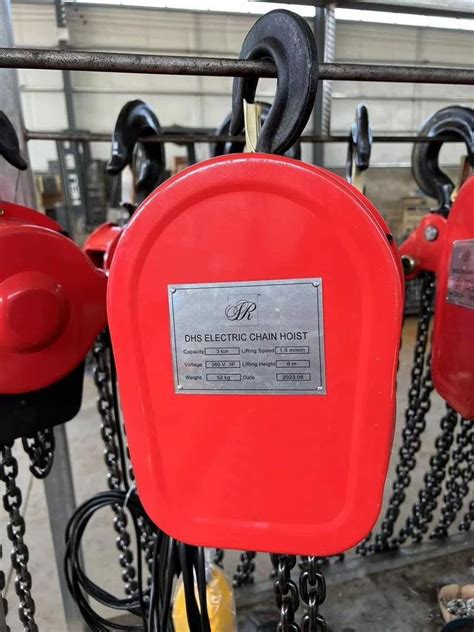 Sr Dhs Electric Chain Block Hoist 3 Phase At ₹ 14500 Electric Chain