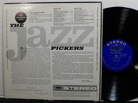 The Jazzpickers For Moderns Only Lp Mercury Sr 80013 Stereo 1959 Jazz