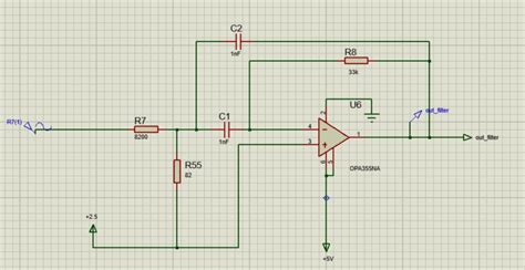 Voltage Connecting Bandpass Filter To Comparator Generating Excess Noise Electrical