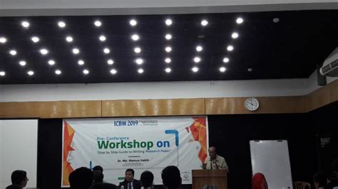 md abdullah al mahmud on linkedin attending pre conferenc workshop of