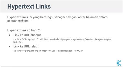 pemrograman web pembuatan html ppt