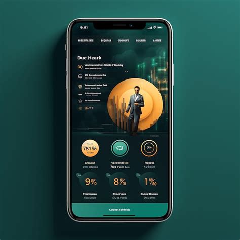 Premium Ai Image Mobile App Layout Design Of Investment Education Platform Engaging And