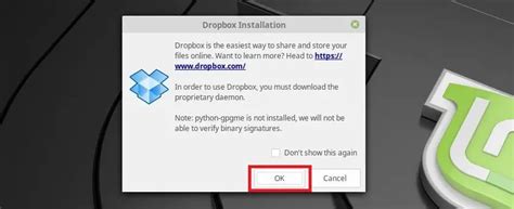 How To Install Dropbox On Linux Mint Linux Mint Linux Mint
