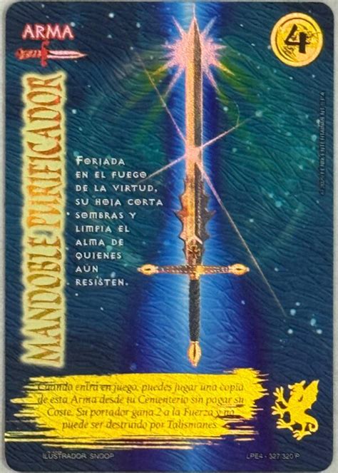 Mandoble Purificador La Ira