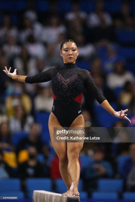 Kara Eaker Of The Utah Utes Competes On Balance Beam During The Ncaa