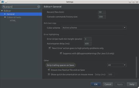 Intellij Idea 14 Remove Indents On Empty Lines Stack Overflow