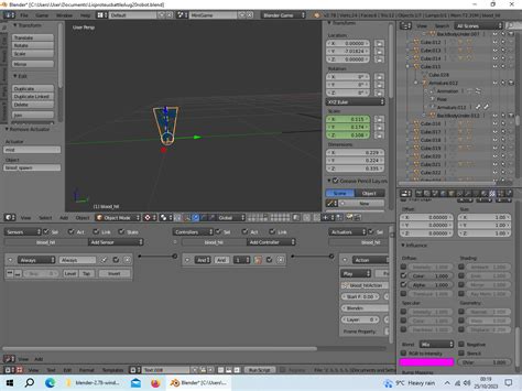 How Do I Change The Direction Of An Effect Game Engine Support And Discussion Blender