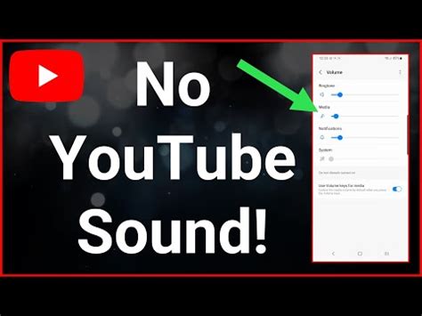 Fix YouTube Sound Not Working On Android Fix YouTube