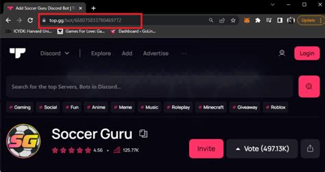 How To Use Soccer Guru Bot On Discord [solved] Golinuxcloud