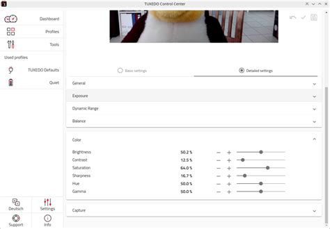 tuxedo control center tcc our in house developed system tuning app