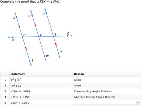 Corresponding Angles Theorem Proof Corresponding Angles Theorem Proof