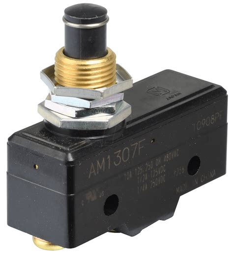 AM 1307 F: Micro switch 3AAC Plunger - short Snap-act at reichelt ...
