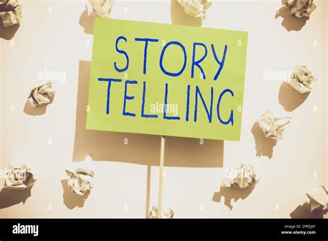 Handwriting Text Story Telling Business Concept Narrative Style Of