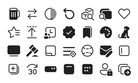 fluent ui system icons page 1