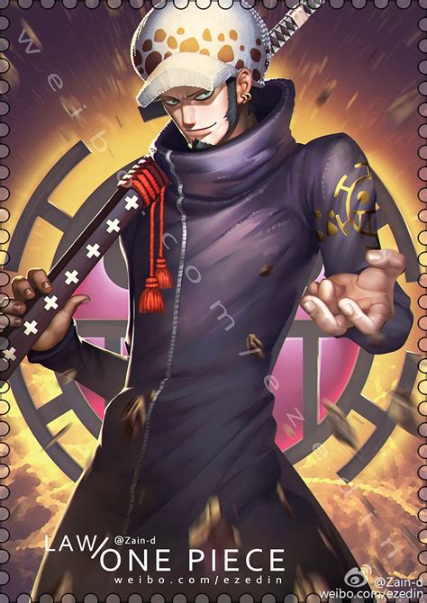 Trafalgar Law One Piece Drawn By Zhang Ding Danbooru
