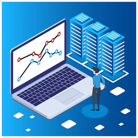 Premium Vector Isometric Cloud Computing Concept