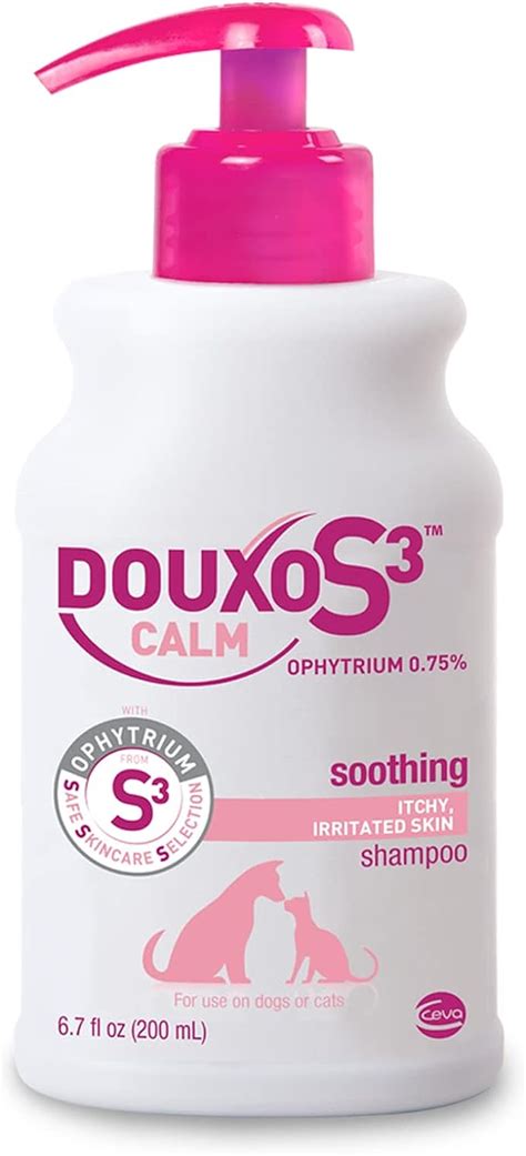 Amazon.com: Douxo S3 Calm Shampoo 6.7 oz (200 mL) - For Dogs and Cats ...
