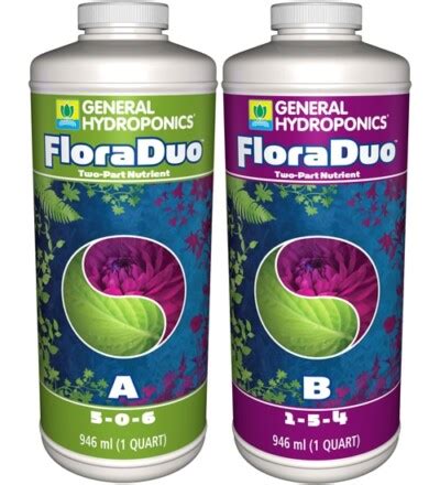 Floraduo By General Hydroponics Part A And B Planet Natural