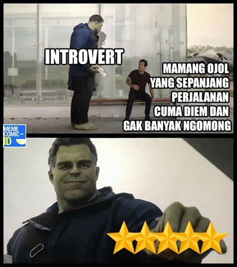 9 Meme Introvert Di Berbagai Momen Ekstrovert Mana Paham