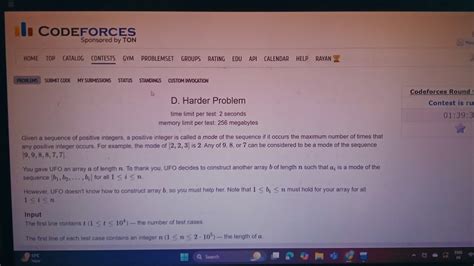 D Harder Problem Solution Code Codeforces Round 993div4 Codeforces Youtube