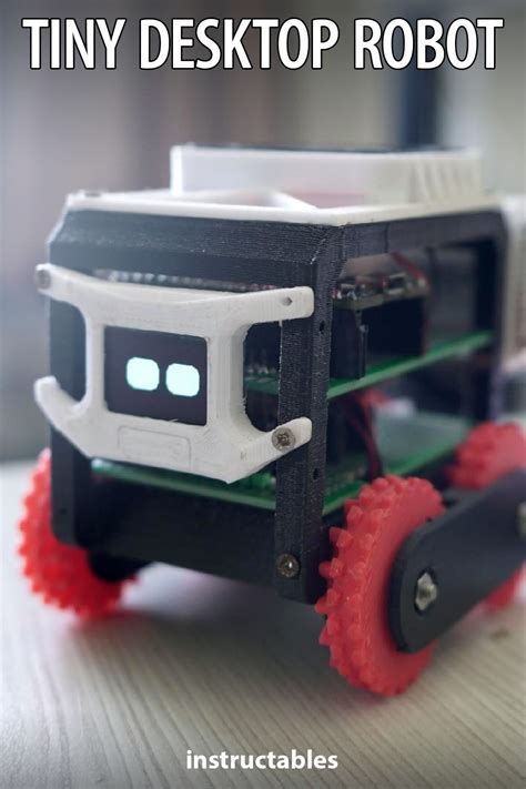 Tiny Desktop Robot With Esp32 And Freertos Diy Robot Robotics