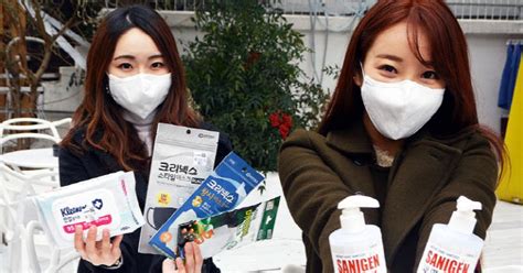 포토 미세먼지 황사 대처법 캠페인하는 다이소