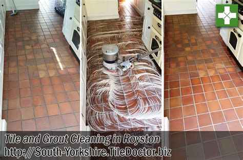 Deep Cleaning Very Dirty Grout In A South Yorkshire Kitchen Grout Protection