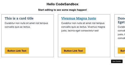 React Create Grid Items Codesandbox