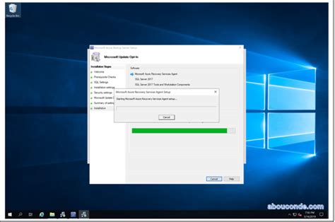 Installing The Microsoft Azure Backup Server Mabs Abou Condes Blog
