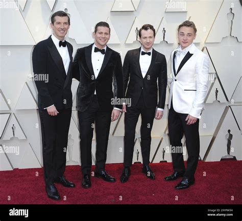 Gwilym Lee Allen Leech Joseph Mazzello And Ben Hardy At The 91st