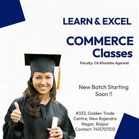 Learn And Excel New Batch Starting Soon Commerce