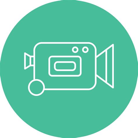 Recording Line Circle Icon Design 45956008 Vector Art At Vecteezy