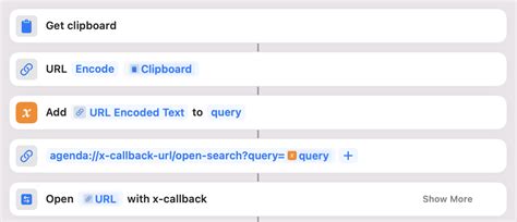 X Callback Url Support And Reference Shortcuts Agenda Community