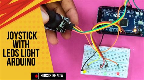 Controlling Leds Using Arduino Joystick Arduino Projects Science