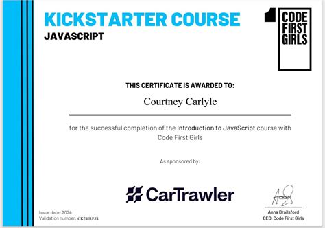 Courtney Carlyle On Linkedin Codefirstgirls Javascript