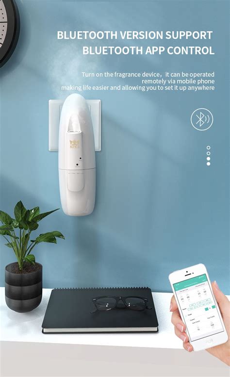 King Of Scents Diffuser Bluetooth Essential Oil Diffuser For Home And Office