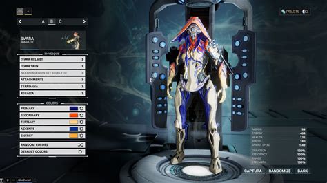 Random Colors Produced A High Contrastcolor Ivara Rwarframe