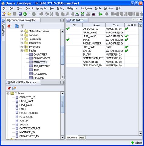 Oracle Databaseへの接続