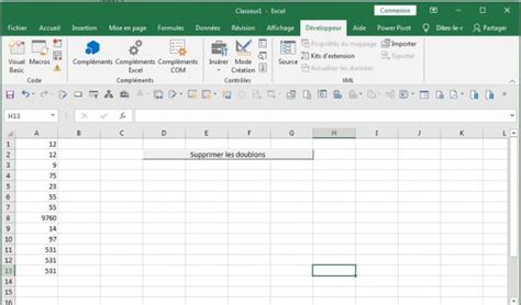 Supprimer Les Doublons Avec Excel Vba