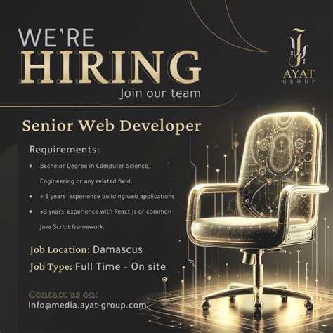 we are hiring cv ayat group vacancy ayat group company