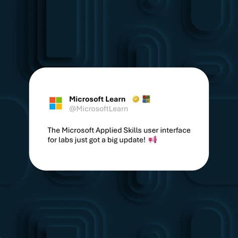 The Microsoft Applied Skills Labs Just Got A Whole New Look 👗 Weve Microsoft Learn
