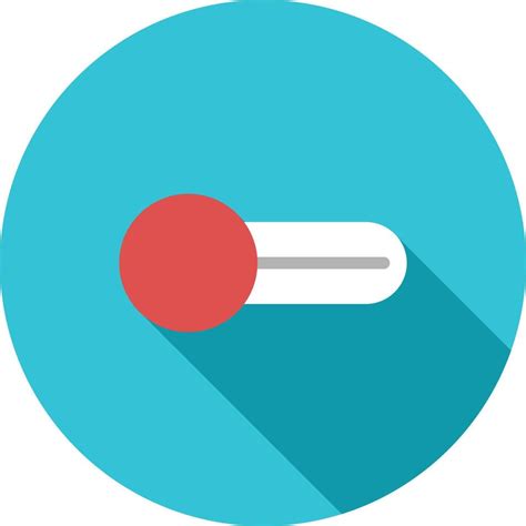 Switch Off Flat Long Shadow Icon 11268517 Vector Art At Vecteezy