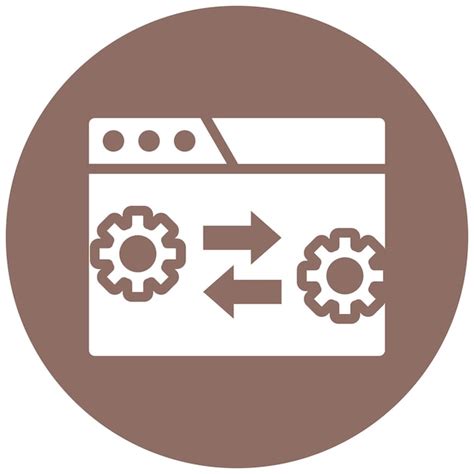 Premium Vector Integration Testing Vector Icon Illustration Of