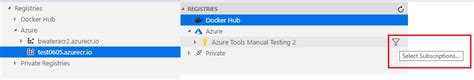 Add Subscription Filter To Azure Node In Tree Issue Microsoft Vscode Docker Github